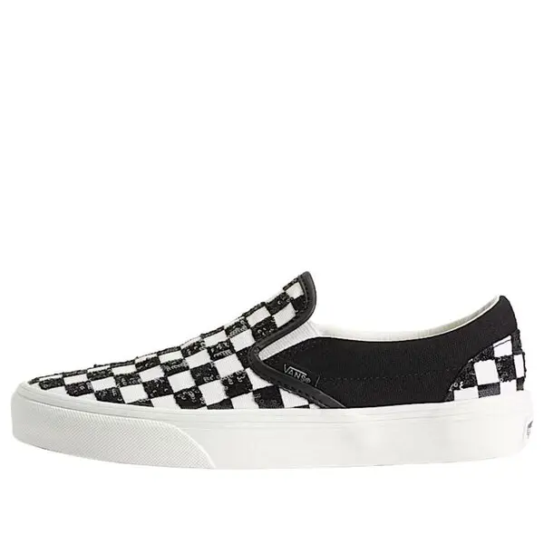VANS Classic Slip-on Checkerboard 'white Black - White/black