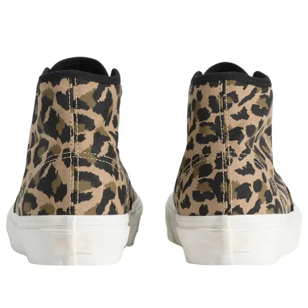 VANS Authentic Hi 2.0 Leopard Print High Top Sneakers - Brown