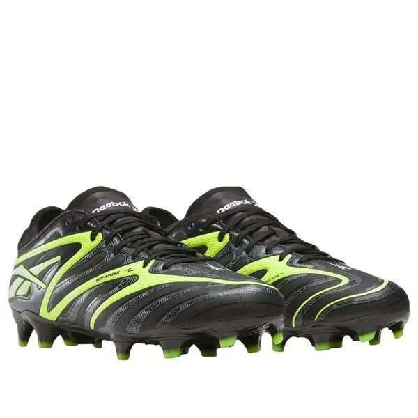 REEBOK Sidewinder 26 Pro Fg Football Cleats - Black Digital Lime