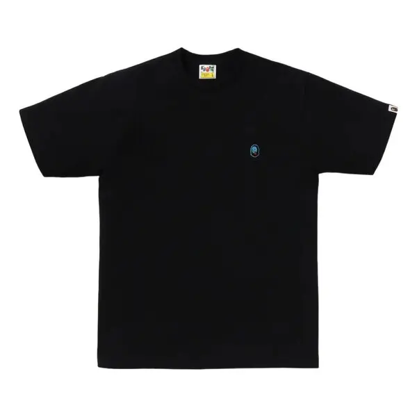 A BATHING APE Ape Ghost One Point T-shirt - Black