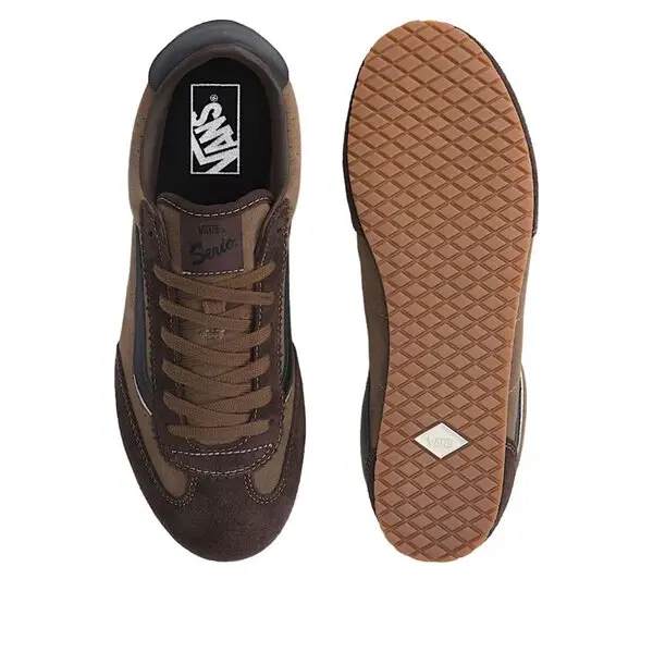 VANS Low Top Lace Up Sneakers - Brown