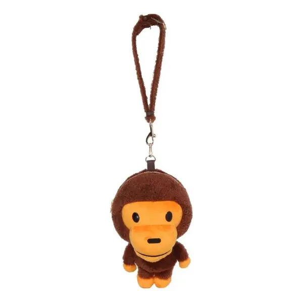 A BATHING APE Baby Milo Plush Doll Shoulder Bag
