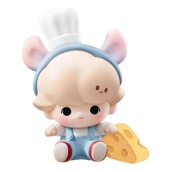 POP MART Dimoo World X Pixar Series "dimoo As Remy" Collectible Figure - Multi-color
