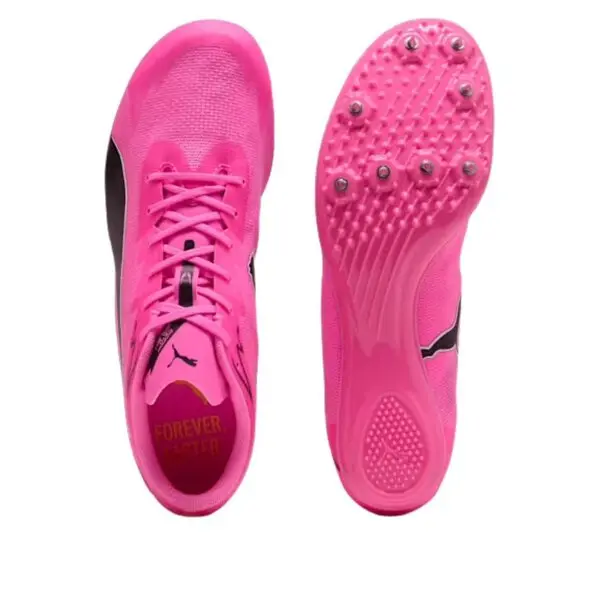 PUMA Evospeed Brush Athletic Spikes - Poison Pink/sun Stream/black