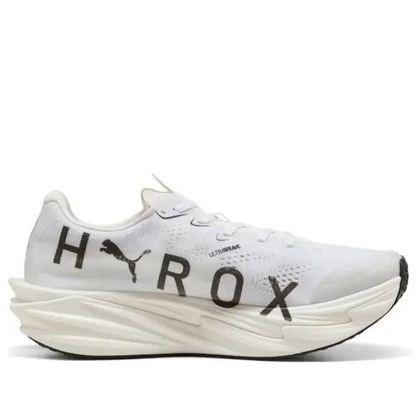 PUMA X Hyrox Deviate Nitro Elite 4 Athletic Sneakers - White/black