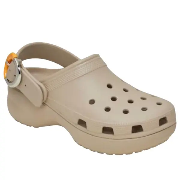 CROCS Classic Platform Dipped Buckle Clog - Dulce