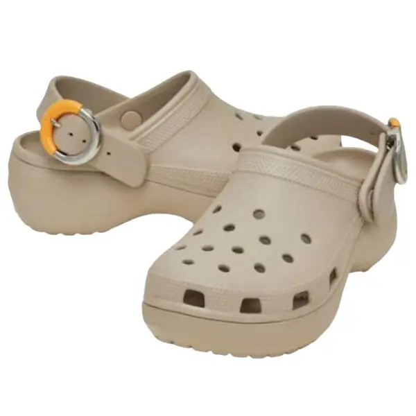 CROCS Classic Platform Dipped Buckle Clog - Dulce