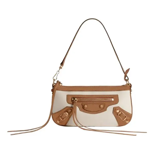 Balenciaga Le City Pouch On Strap 'beige Camel