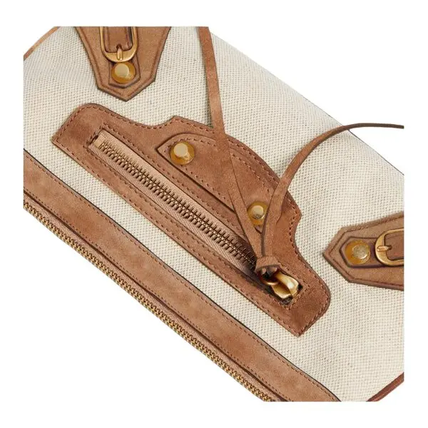 Balenciaga Le City Pouch On Strap 'beige Camel
