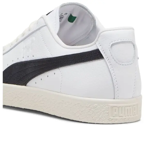 PUMA Clyde Leather 'white Black