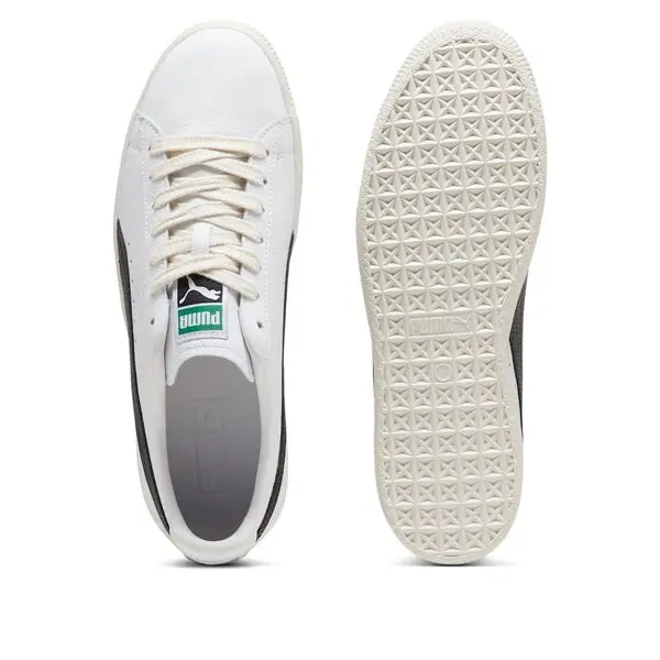PUMA Clyde Leather 'white Black