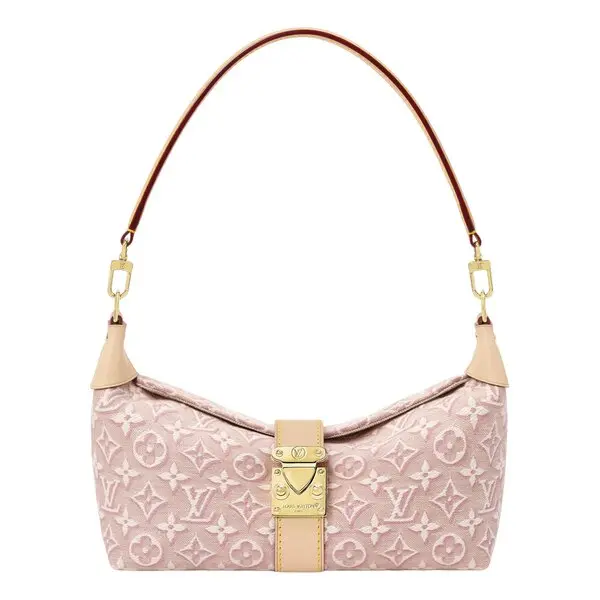 LOUIS VUITTON Pochette Mia Textile Shoulder Bag