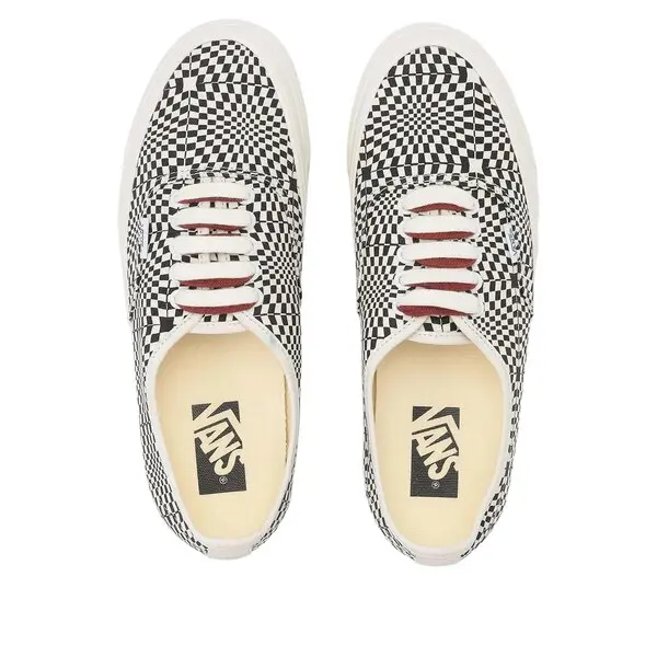 VANS Authentic Checkerboard Sneakers - Black