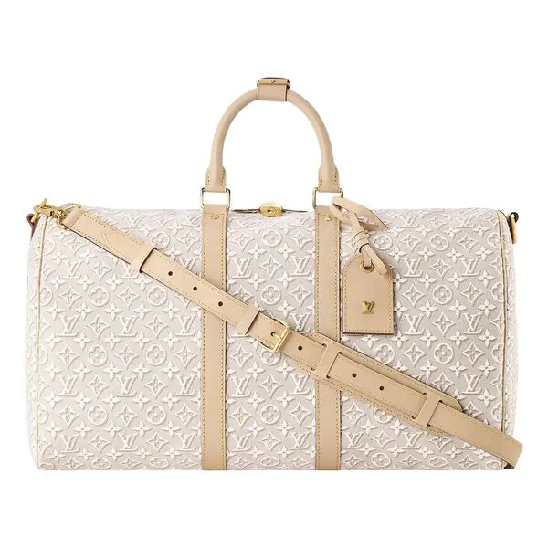 LOUIS VUITTON Keepall Bandouliere 45 - Beige