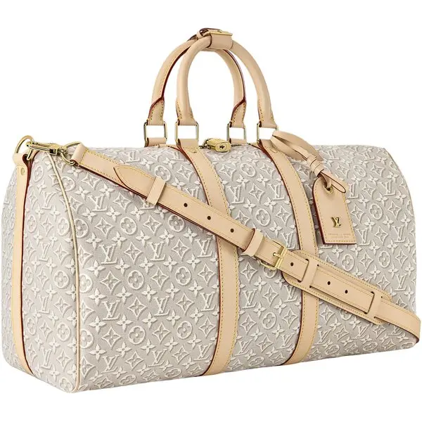 LOUIS VUITTON Keepall Bandouliere 45 - Beige