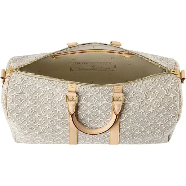 LOUIS VUITTON Keepall Bandouliere 45 - Beige
