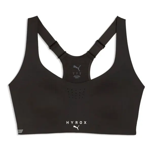 PUMA X Hyrox Pwrmode High Impact Sports Bra Black - Puma Black