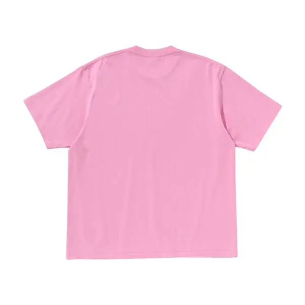 A BATHING APE Vacation Pattern Ape Head Relaxed Fit T-shirt - Pink