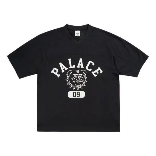 PALACE Bulldog Mesh Jersey - Black