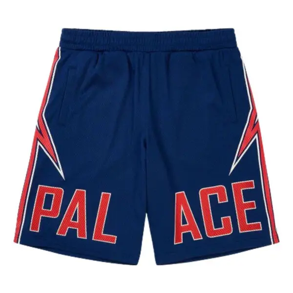 PALACE Lightning Basketball Short 'navy Red