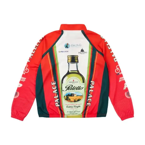 PALACE Palello Cycling Zip Jacket - Red