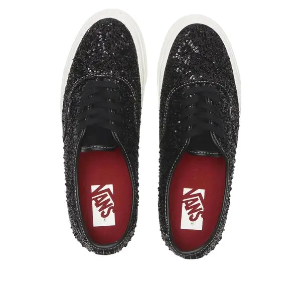 VANS Premium Authentic Sequined Lace-up Sneakers