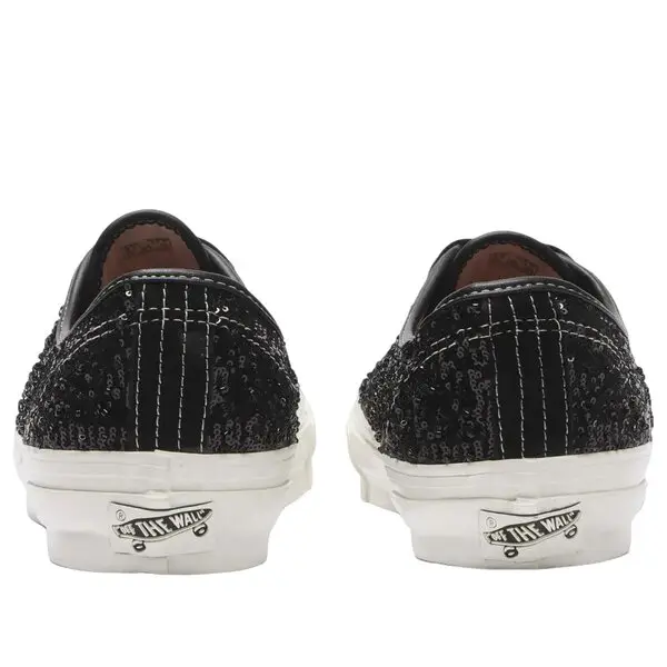 VANS Premium Authentic Sequined Lace-up Sneakers
