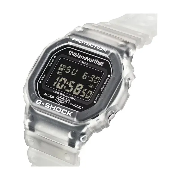 Casio X Thisisneverthat G-shock Digital 5600 Series 'silver White