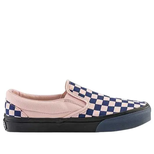 VANS Classic Slip-on Checkerboard 'navy Pink - Navy/pink