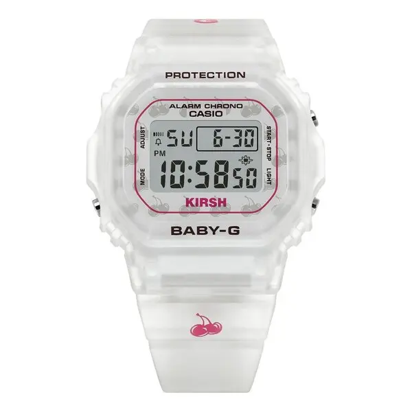 Casio Baby-g Digital Watch With Resin Strap