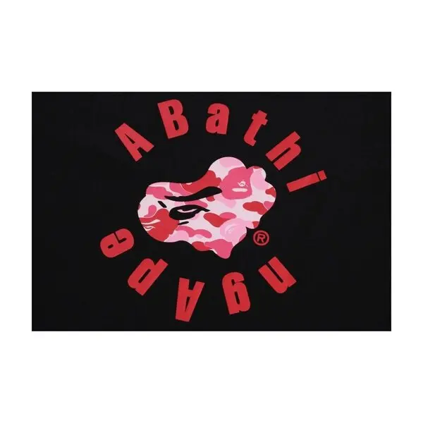 A BATHING APE Abc Camo Heart Ape Relaxed Fit T-shirt