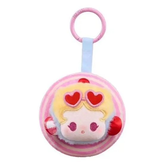 POP MART Pop Bean Island Vacation Series Mini Plush Pendant 'skullpanda Summer Heartbeat - Multi-color