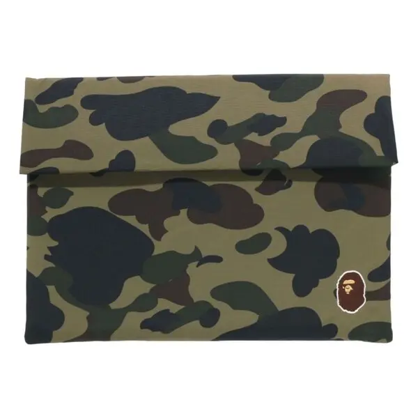 A BATHING APE 1st Camo 15 Inch Pc Case - Green