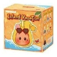 POP MART Pop Bean Island Vacation Series Earphone Case Sealed Case - Multi-color