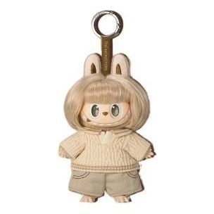 POP MART The Monsters Hair Salon Series Vinyl Plush Pendant 'warm Oat - Multi-color