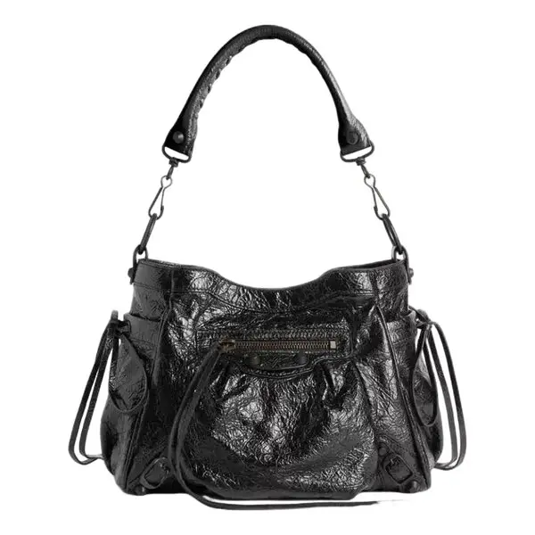 Balenciaga Le City Bucket Bag Small - Black