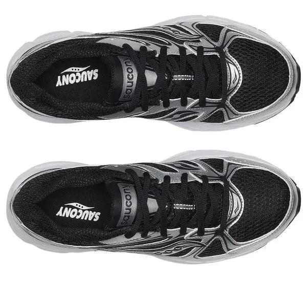 Saucony Ride Millennium Athletic Sneakers - Black/silver