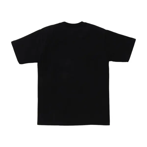 A BATHING APE Palm Tree Camo College T-shirt 'black Red - Black/red