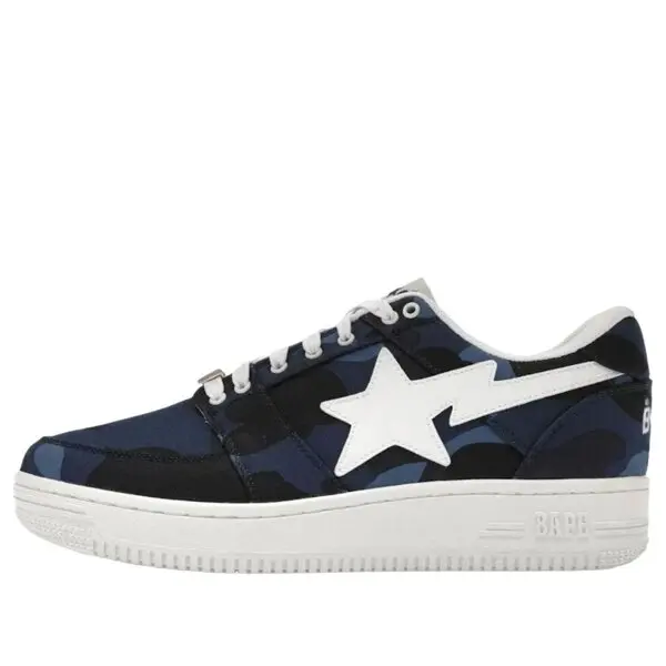 A BATHING APE Sta Low Color Camo - Navy