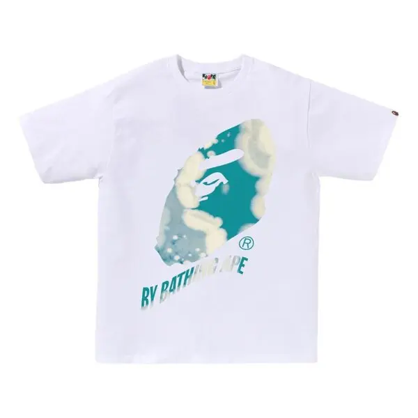 A BATHING APE Tie Dye Twist Bathing Ape T-shirt