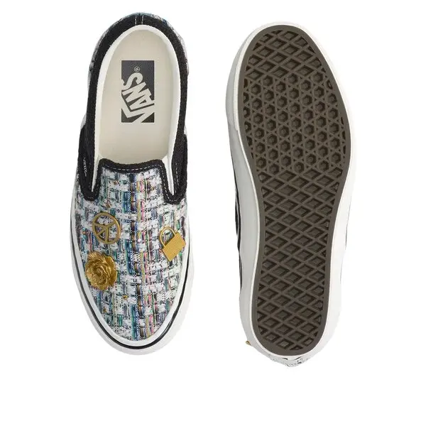 VANS Premium Classic Slip-on 'black White - Black/white