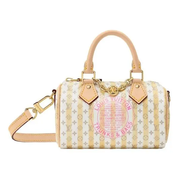 LOUIS VUITTON Nano Speedy Top Handle Bag - Banana