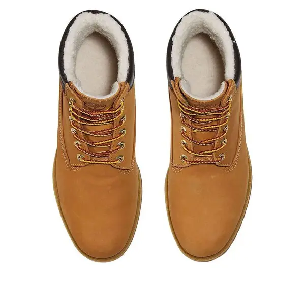 Timberland Premium 6-inch Waterproof Warm-lined Lace-up Boots - Wheat