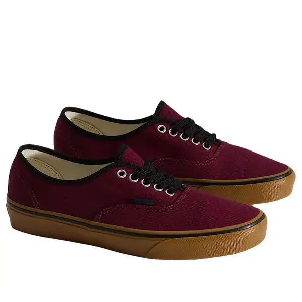 VANS Authentic Lace Up Sneakers - Red