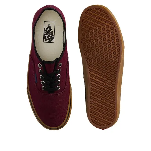 VANS Authentic Lace Up Sneakers - Red