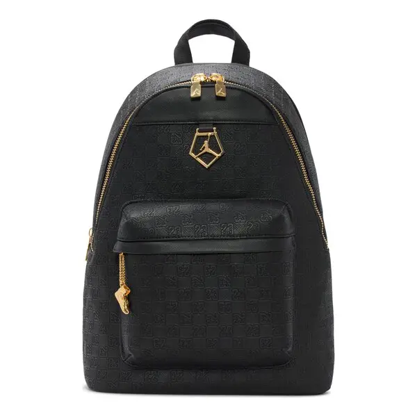 JORDAN Core Monogram Backpack - Black
