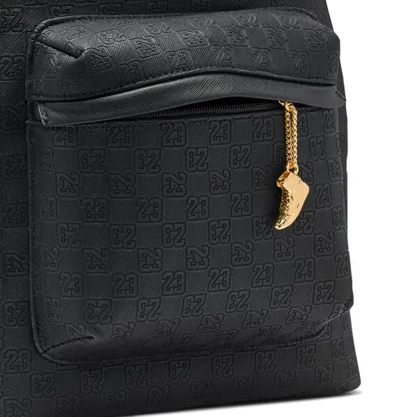 JORDAN Core Monogram Backpack - Black