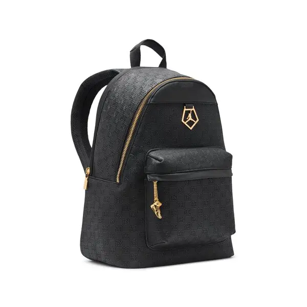 JORDAN Core Monogram Backpack - Black