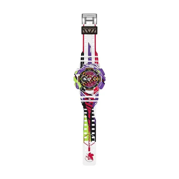 Casio X Evangelion G-shock Analog-digital 110 Series 'multicolor