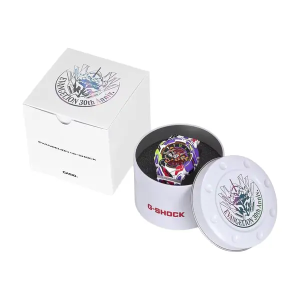 Casio X Evangelion G-shock Analog-digital 110 Series 'multicolor
